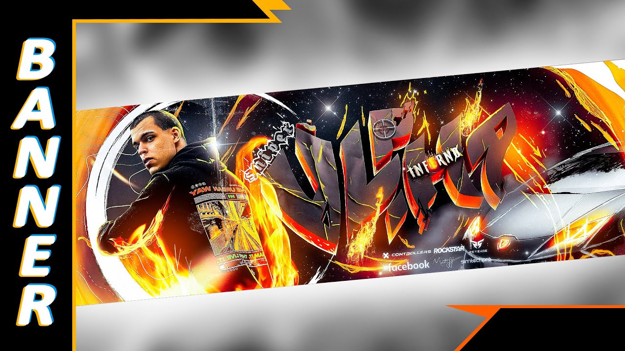 SPEED ART - BANNER ALPHA SNIPER - ERLANZ