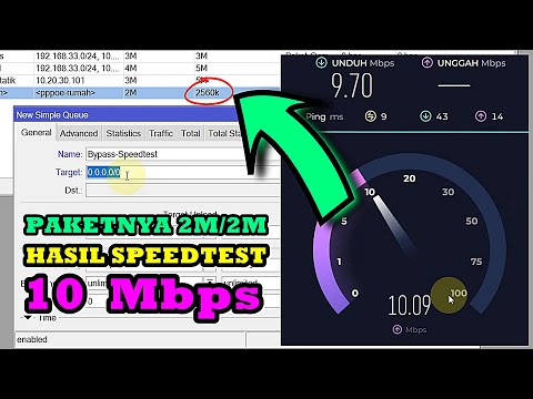 Tutorial Bypass Speedtest Client Mikrotik... Ssst!!