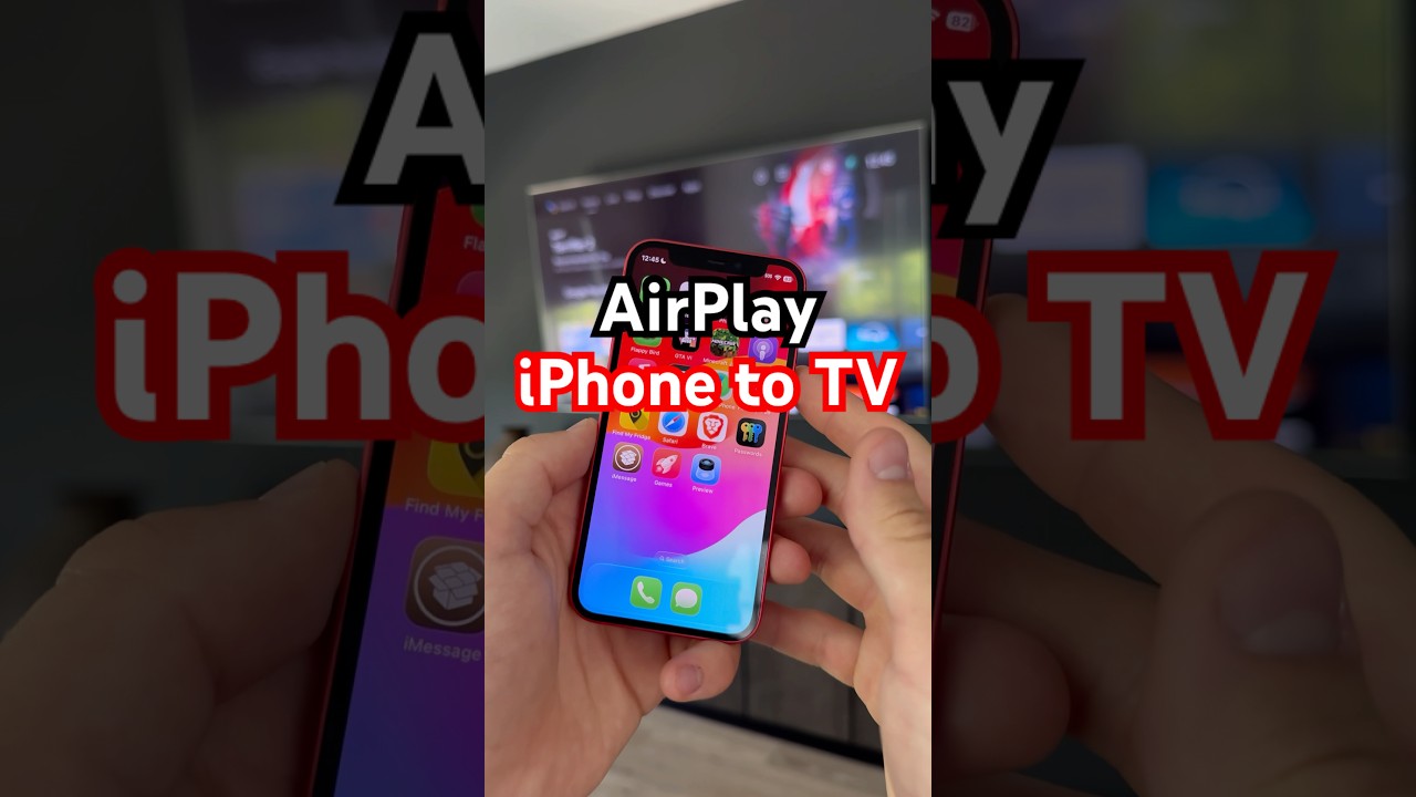 How to AirPlay iPhone to TV - Full Guide