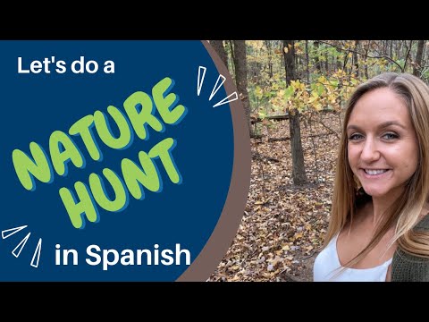 Spanish for Kids - Nature Words for Earth Day in Spanish