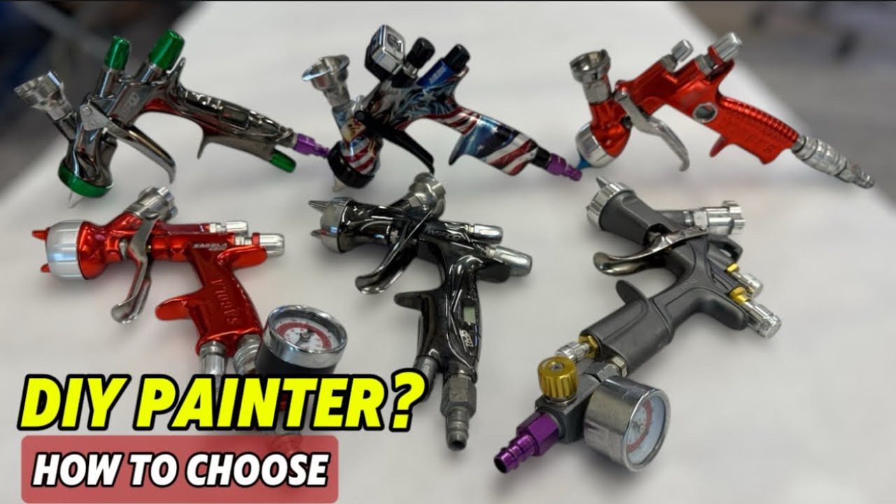 How to  Choose The Best DIY Paint Gun for You!