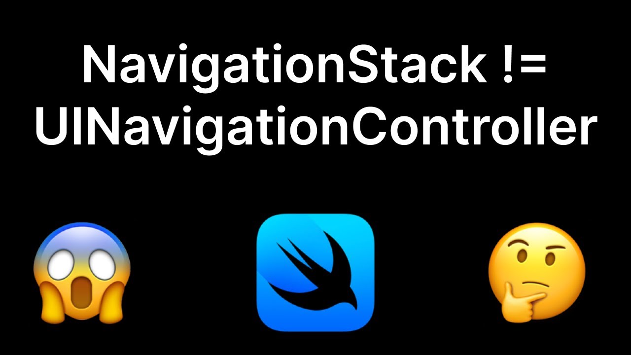 NavigationStack != UINavigationController
