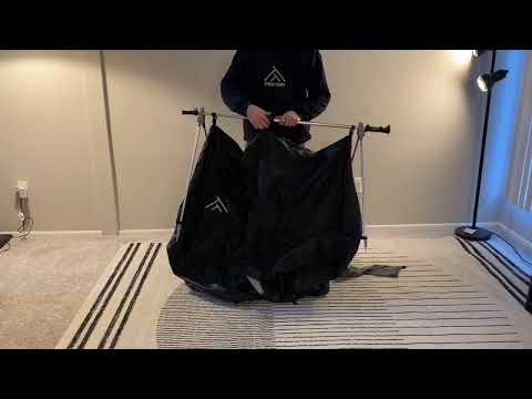 TerraHike Trek-Tent Prototype Setup