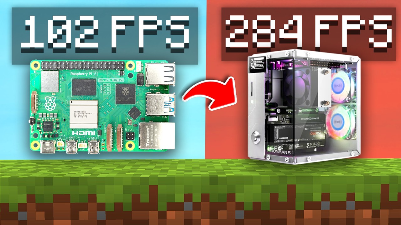 Can The ULTIMATE Raspberry Pi Run Minecraft?