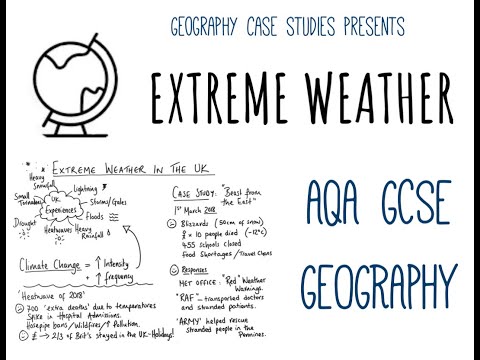 Extreme Weather in the UK (GCSE Geography AQA Paper 1)