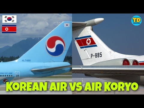 Korean Air Vs Air Koryo Airline Comparison 2020 all details 🇰🇷 vs 🇰🇵