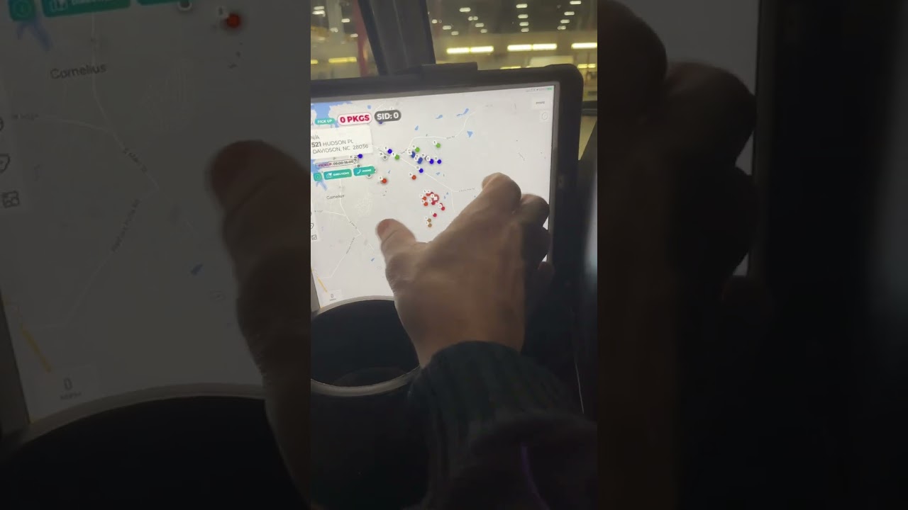 How do FedEx delivery drivers find all their stops