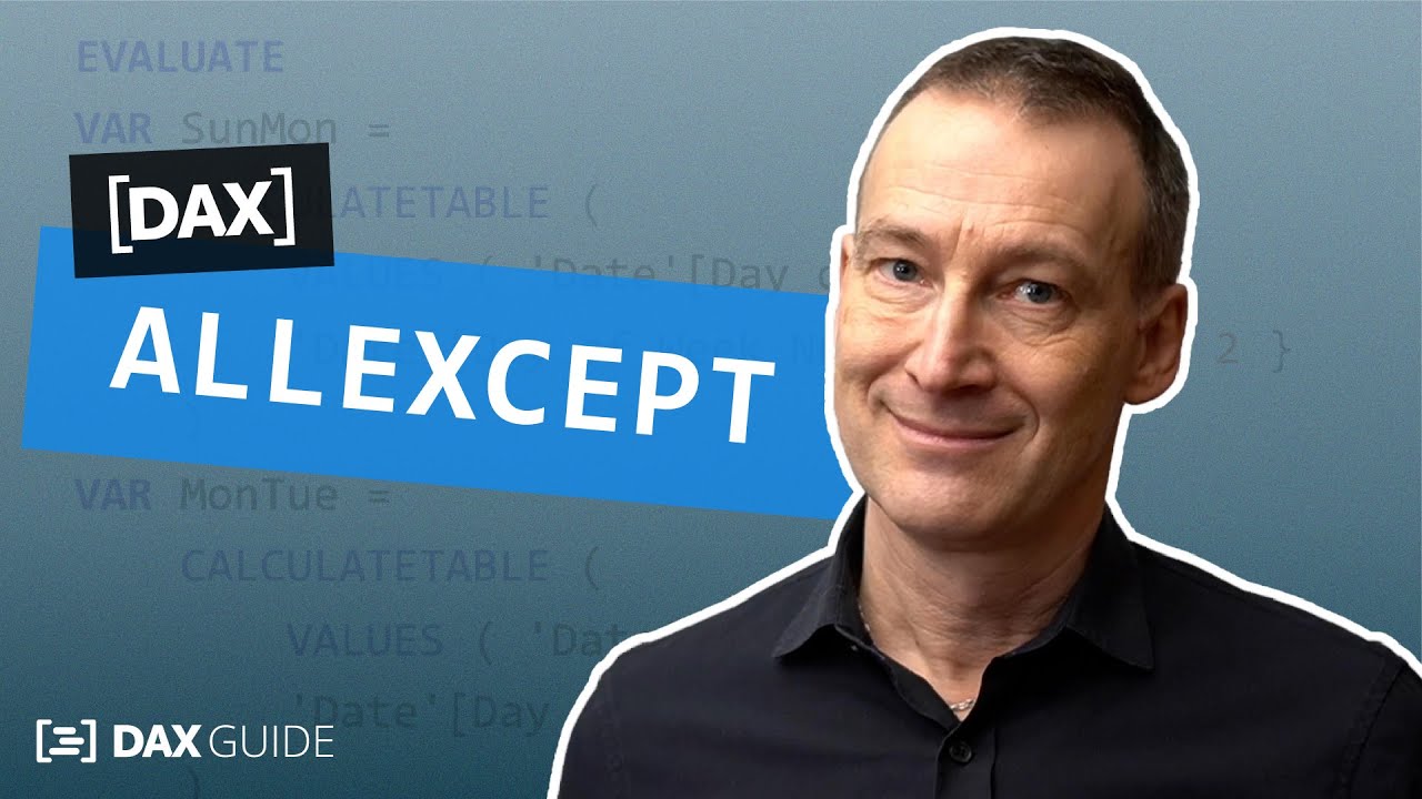 ALLEXCEPT - DAX Guide