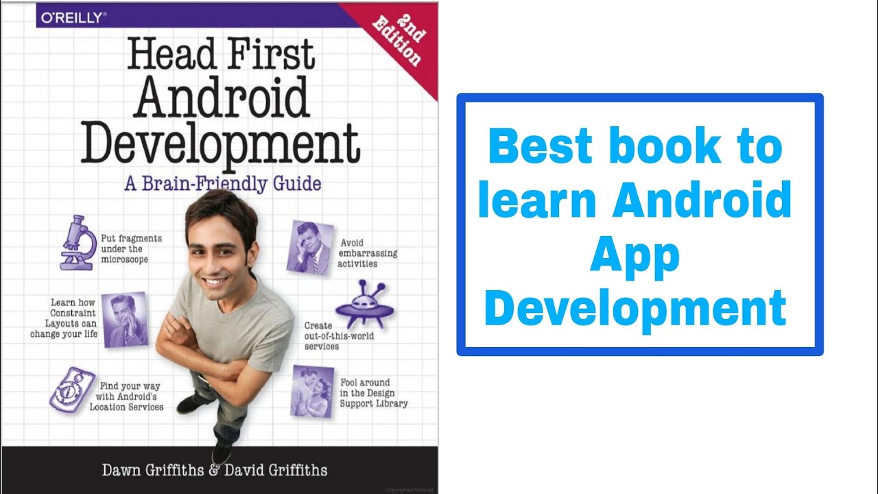 Best book to learn android app development | Head first android development book review