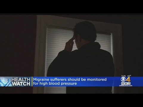 Migraine sufferers may be more likely to develop high blood pressure, researchers say