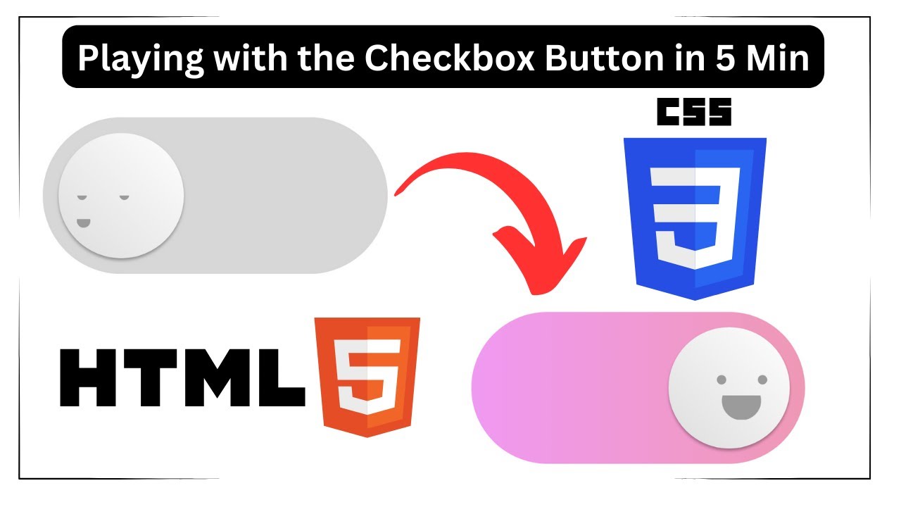 Create a Stunning Toggle Button Using Pure HTML CSS