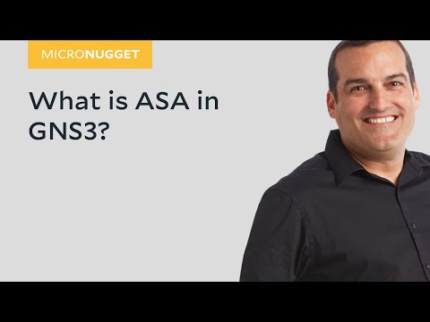 MicroNugget: What is ASA in GNS3?
