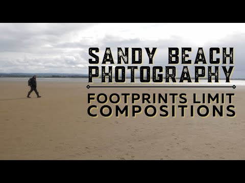 Sandy Beach Photography | Battling Footprints for Detailed Compositions