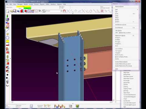 Lesson 13, Part 2 (Material Operations) - How/2 Get Started in SDS/2 v7.2