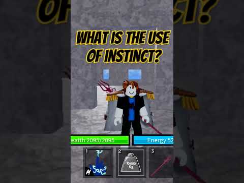 what is the use of instinct? #roblox #bloxfruits #bloxfruit