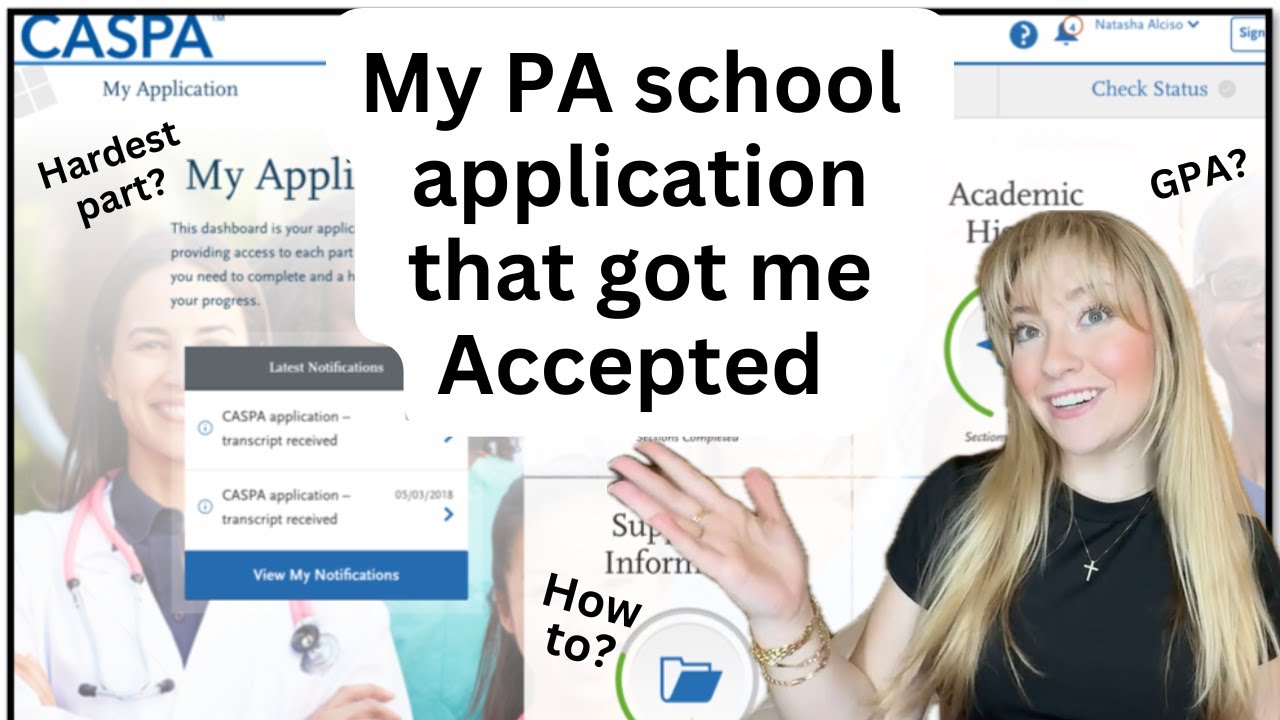 My CASPA Application | Physician Assistant Application Explained | PA School