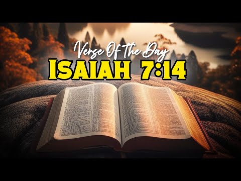 Promise of Immanuel - Isaiah 7:14 Explained | Verse Of The Day