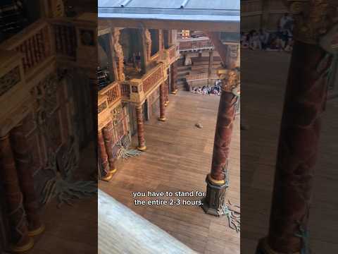 The Globe Theatre blew away my expectations 😮