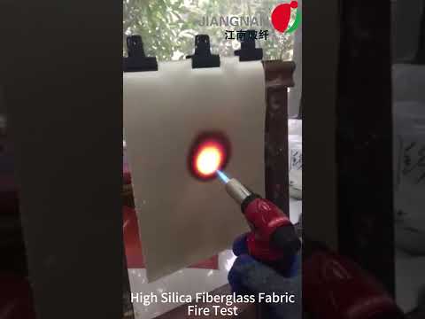 Asbestos Alkali Free High Silica Fabric Thermal Insulation 37oz