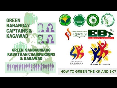 GREENING THE BARANGAY & SK - πΏ How to GREEN the KK & SK? | Youth Action for the Environment! πΏ