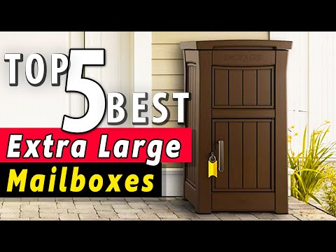 Best Extra Large Mailboxes & Parcel Drop Boxes for Packages