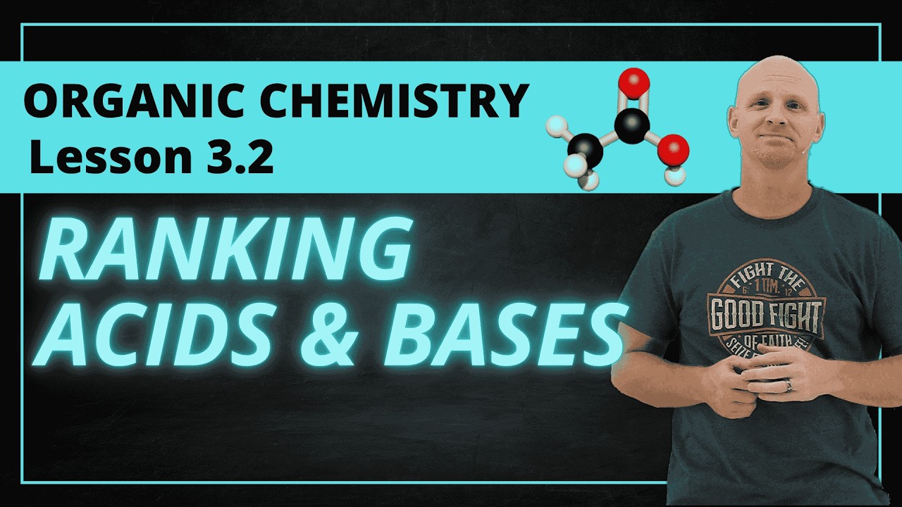 Ranking Acids and Bases | 3.2 Organic Chemistry