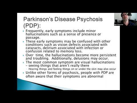 Managing Hallucinations & Delusions in Parkinson's Disease - David Shprecher, DO