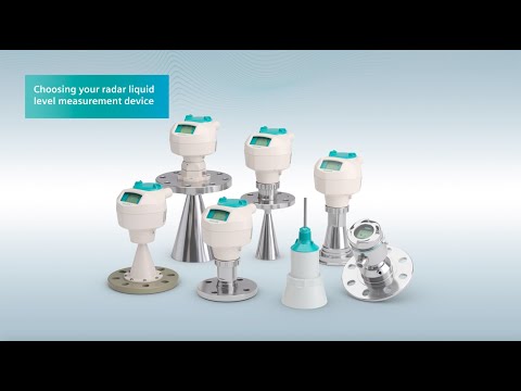 Choosing your radar liquid level measurement device