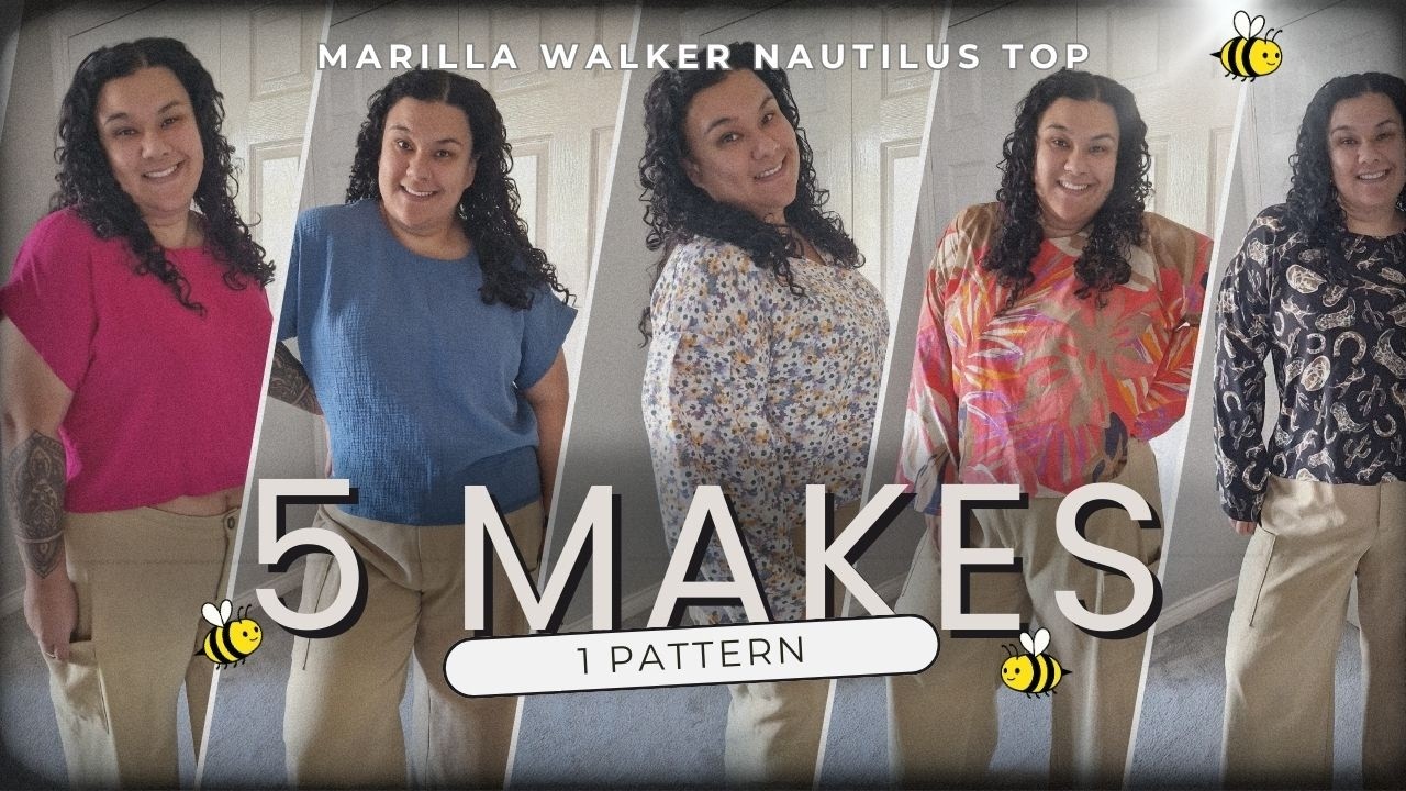Free Sewing Pattern | Busy Bee Sewing Challenge Reveal | 5 Makes from September