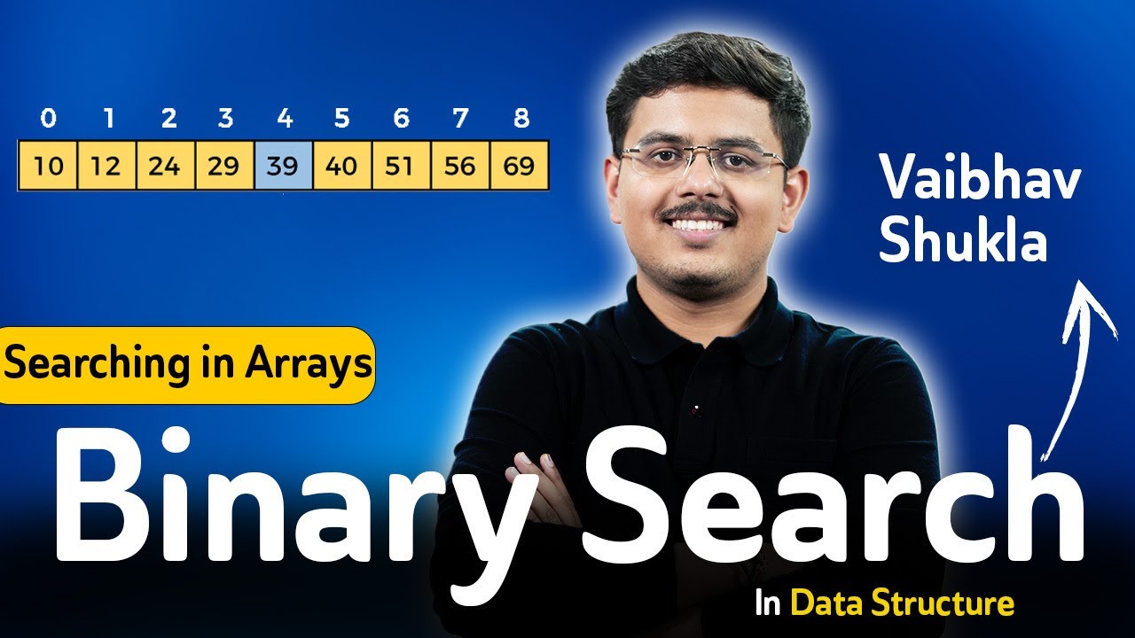 Binary Search in Data Structure | Searching in Arrays