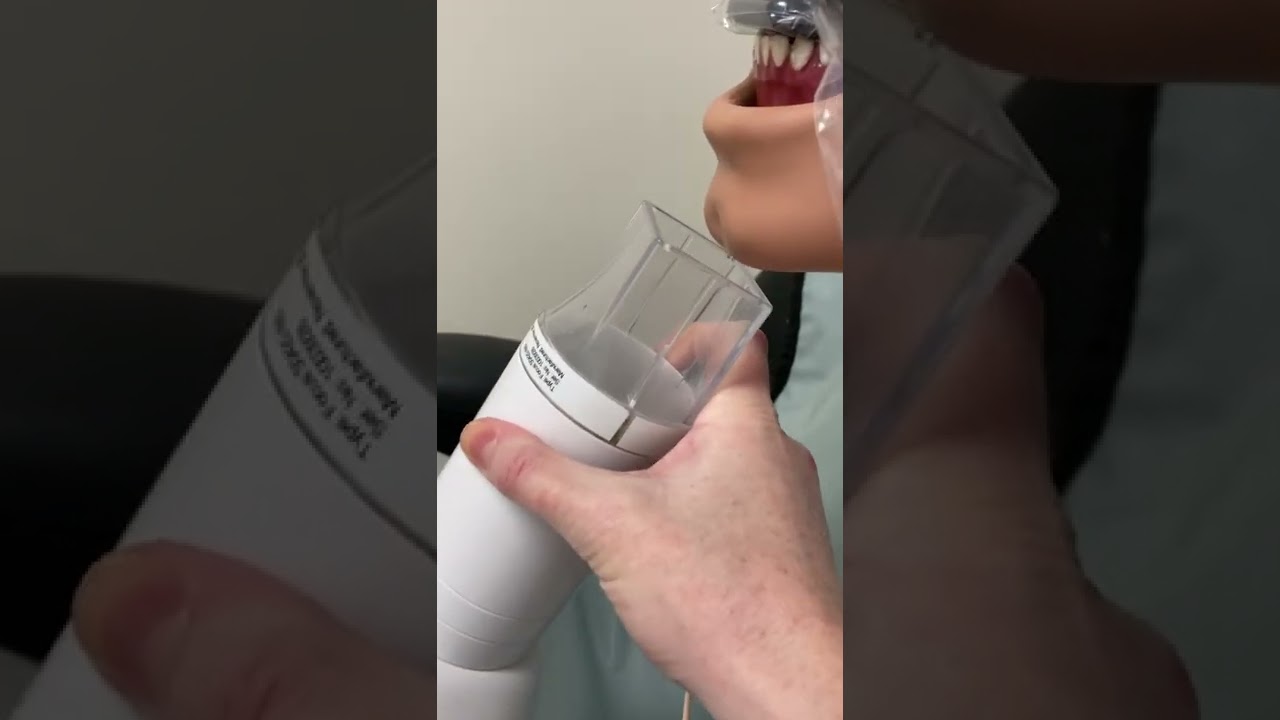 Taking occlusal films