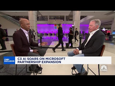 C3 AI and Microsoft Azure partnership 'can guarantee customer success', says C3 AI CEO Tom Siebel