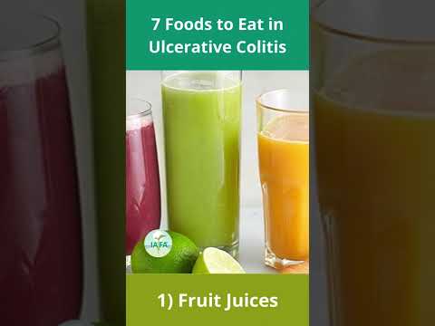 7 Foods to Eat in Ulcerative Colitis #shorts
