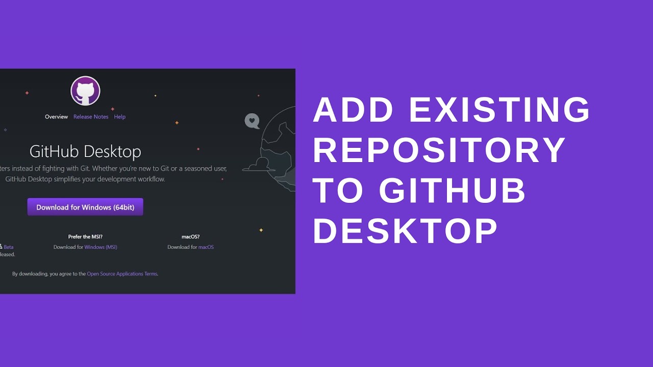 Add existing repository to GitHub Desktop | GitHub Desktop Tutorial 2024