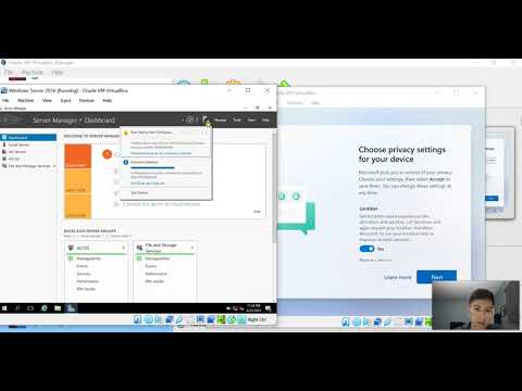 Windows Server Domain Controller Setup-Windows Server 2016
