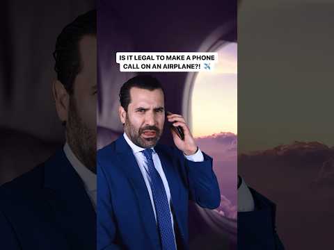 Did you know phone calls on planes are ILEGAL?!