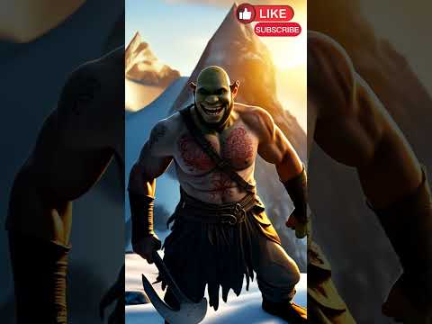 SHREK transition into Warrior AI Effect