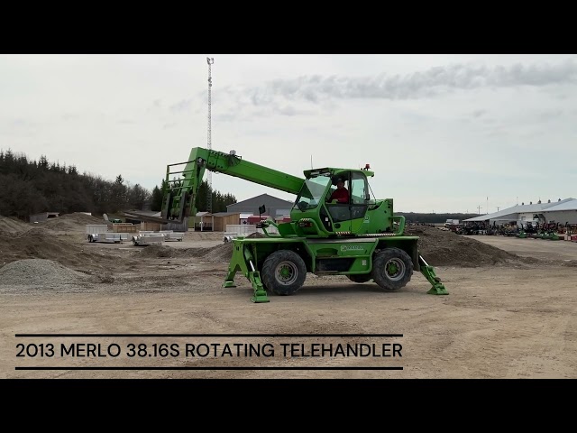 2013 MERLO 38.16S Rotating Telehandler | Heavy Equipment | Owen Sound ...