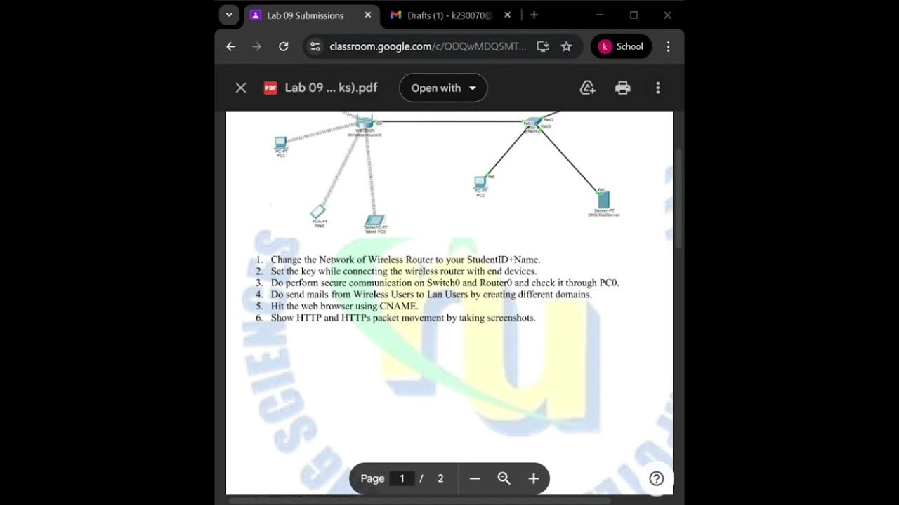 Computer Network lab 9