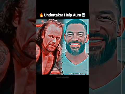 Roman Reigns Help The Undertaker Wwe Legend Auraπβ οΈ| Roman Reigns attitude ππ€―#shorts #romanreigns