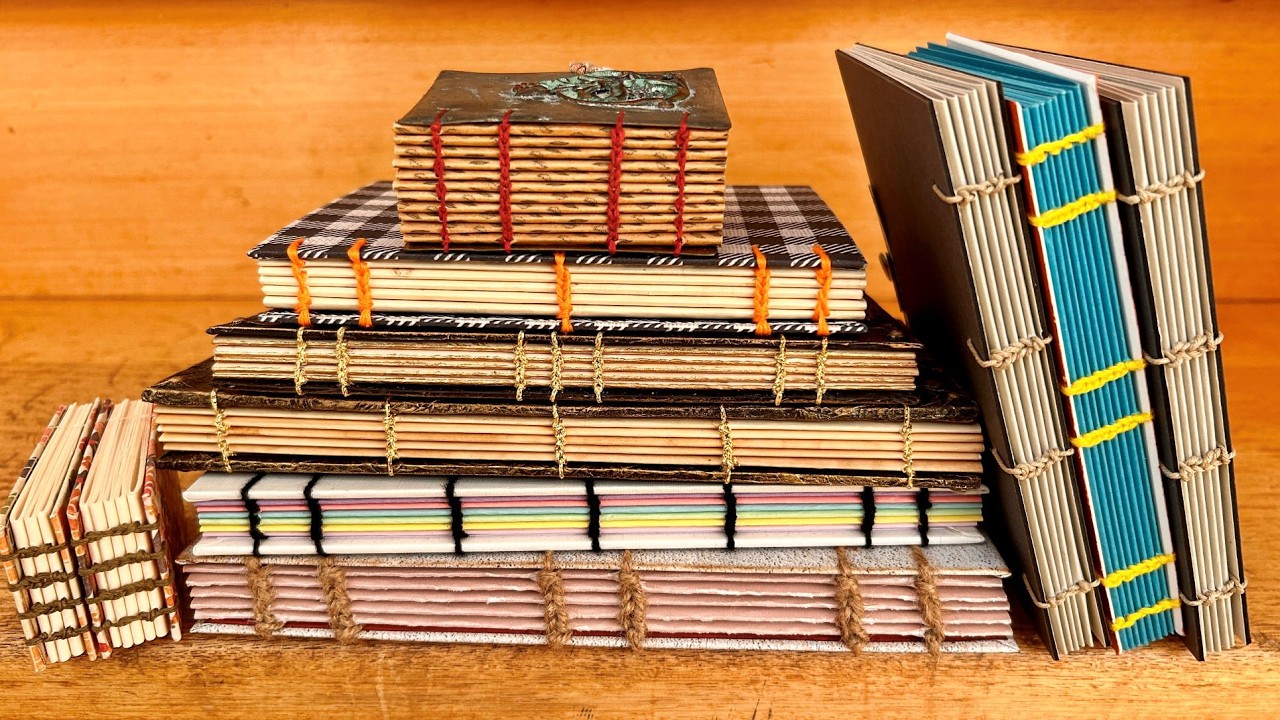 Coptic Stitch Binding Tutorial