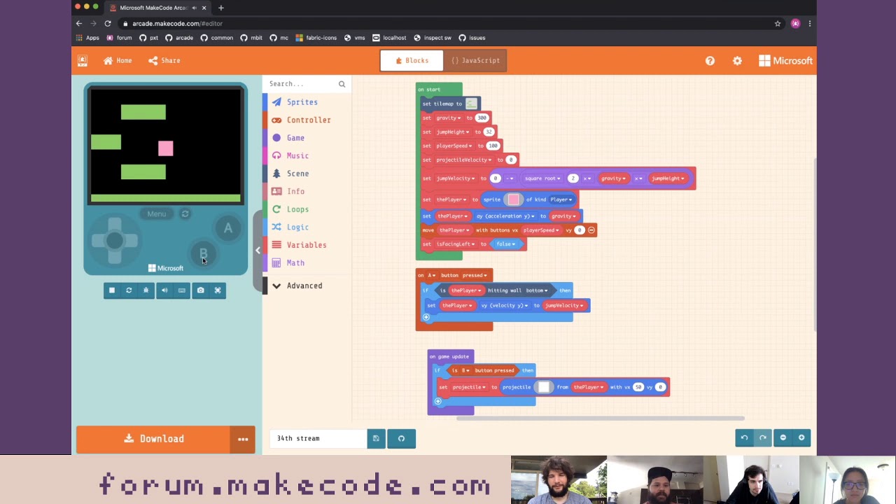 MakeCode Arcade Advanced - Boss Rush 1