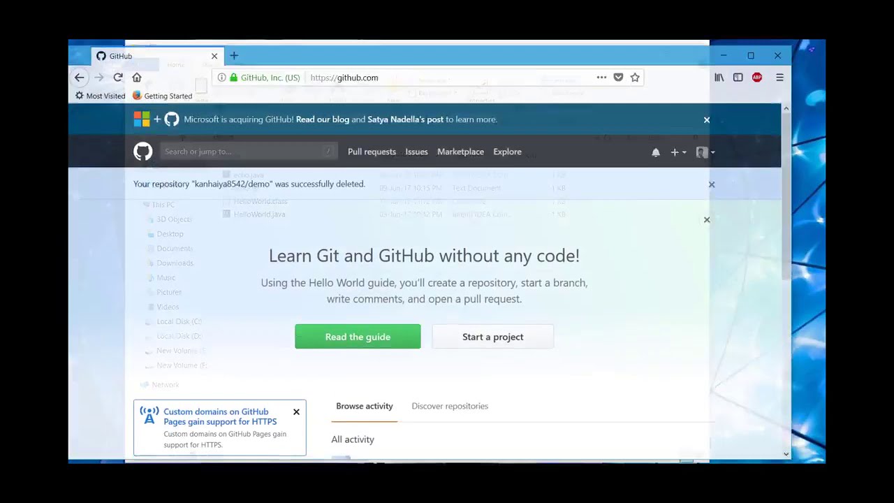 GitHub |  Upload  Project on Github | First Project on GitHub | By Sagar Ghodake