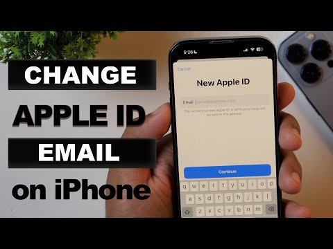 How to Change Your Apple ID E-mail? How to Change Apple ID Email in iPhone? [2024]