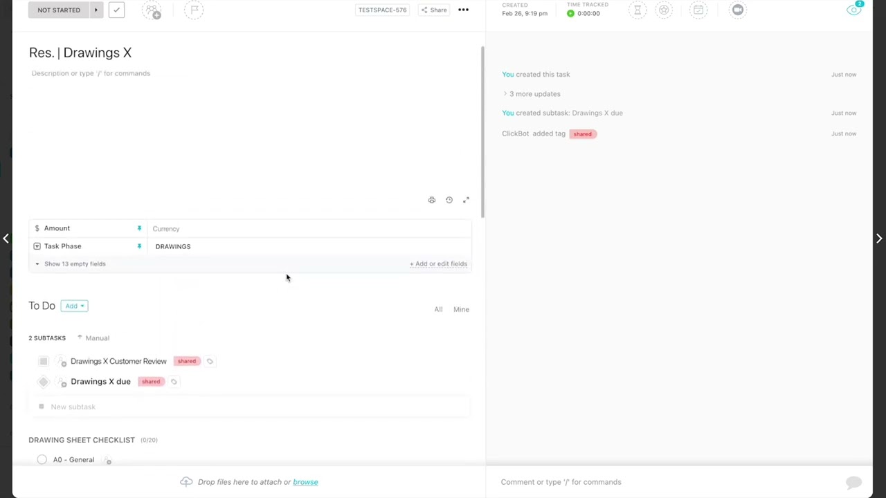 CLICKUP | TASK TEMPLATES & MOVING TASKS TO OTHER LISTS