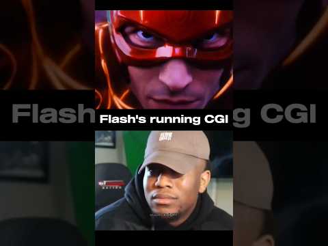 Flash running CGI. #shorts #dc
