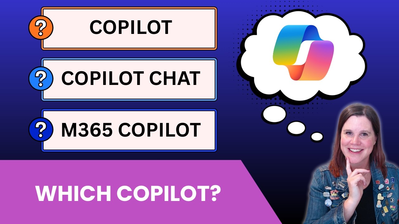 Microsoft Copilot vs Copilot Chat vs M365 Copilot - What's the Difference?