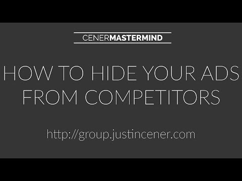 Hide Your Facebook Ads and Shopify Store From Competitors