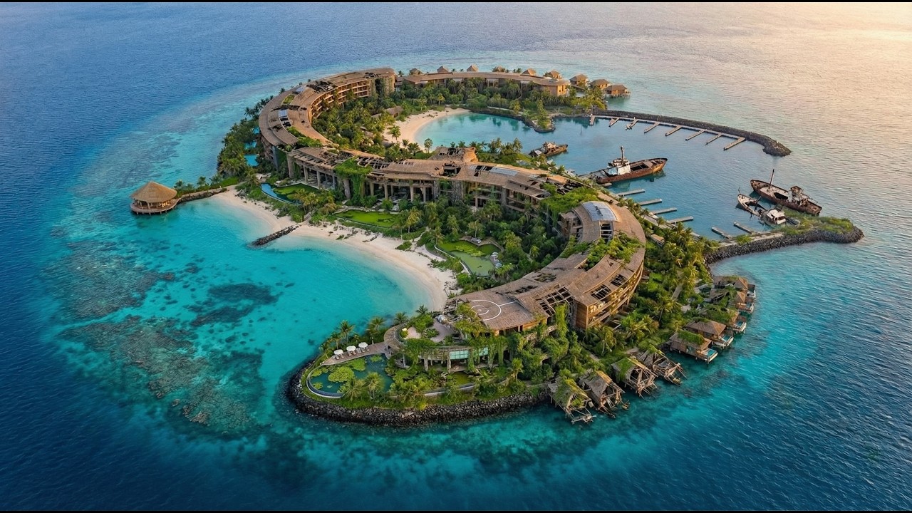 Building a Luxury Island Mansion with Epoxy Flooring: 6 Stunning Interior Designs