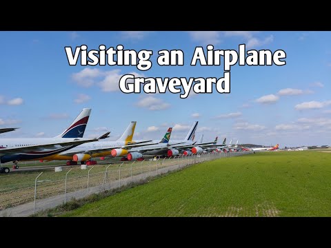Airplane Graveyard in France! (Lourdes-tarbes-Pyrénée Airport)